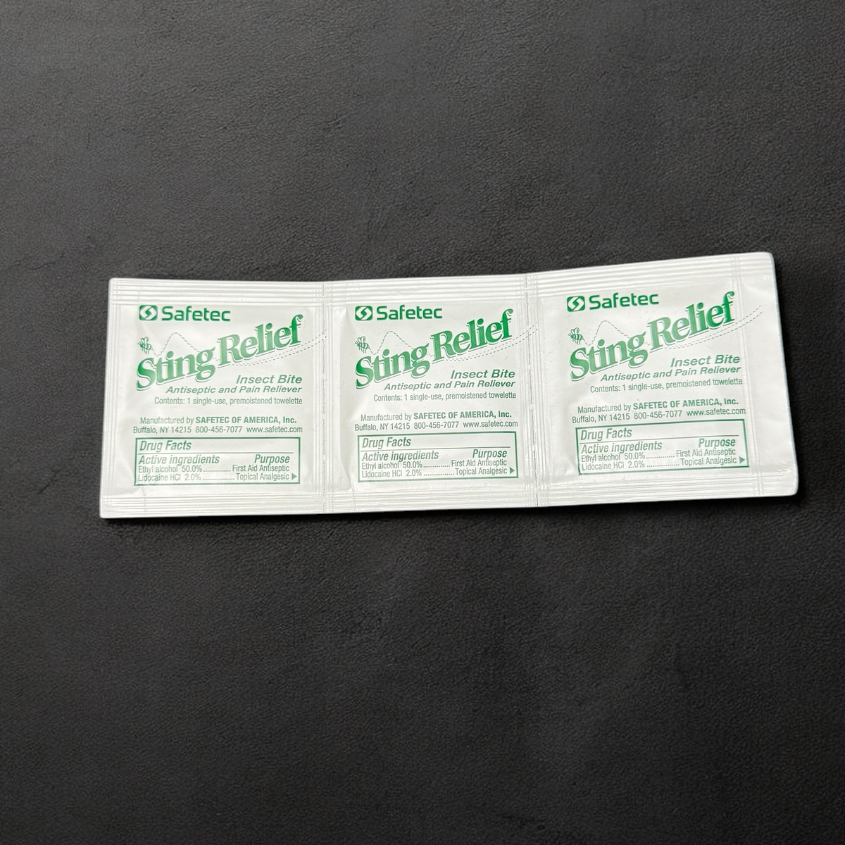 Urban Medical Gear® Sting Relief Wipes – Fast Itch & Pain Relief for ...